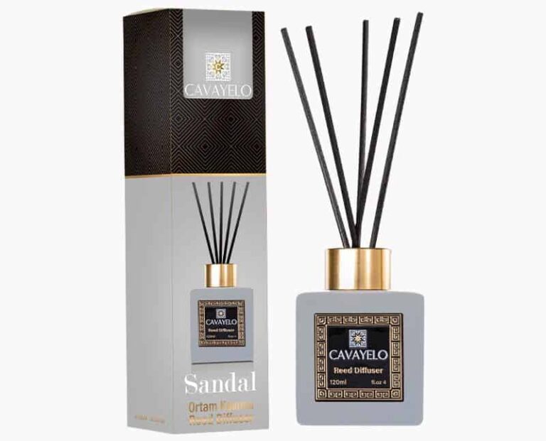 CAVAYELO Reed Diffuser120ml (SANDAL) - Jasmine Perfumes