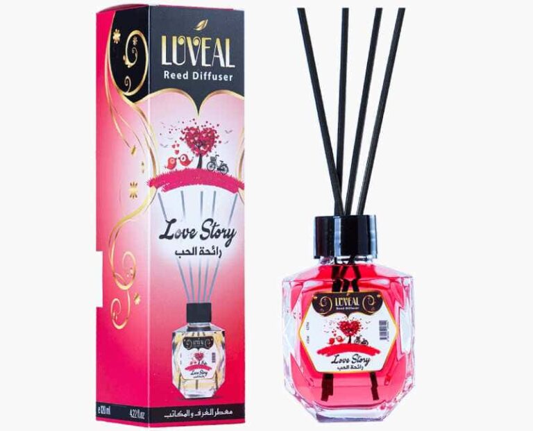 Luveal Reed Diffuser 120 ml (LOVE STORY) - Jasmine Perfumes