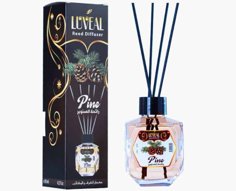 Luveal Reed Diffuser 120ml (PINE) - Jasmine Perfumes