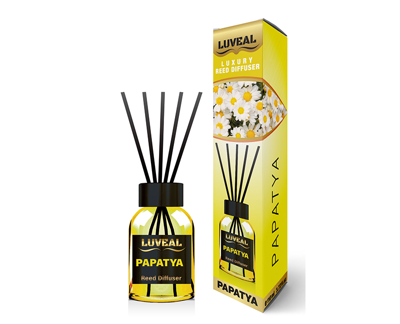 Luveal Reed Diffuser 110ML( Papatya ) - Jasmine Perfumes